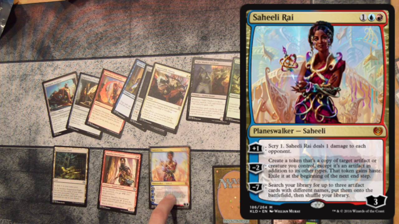 MTG Kaladesh Prize Packs Opening - Spoiler: I pull a Masterpiece Series ...