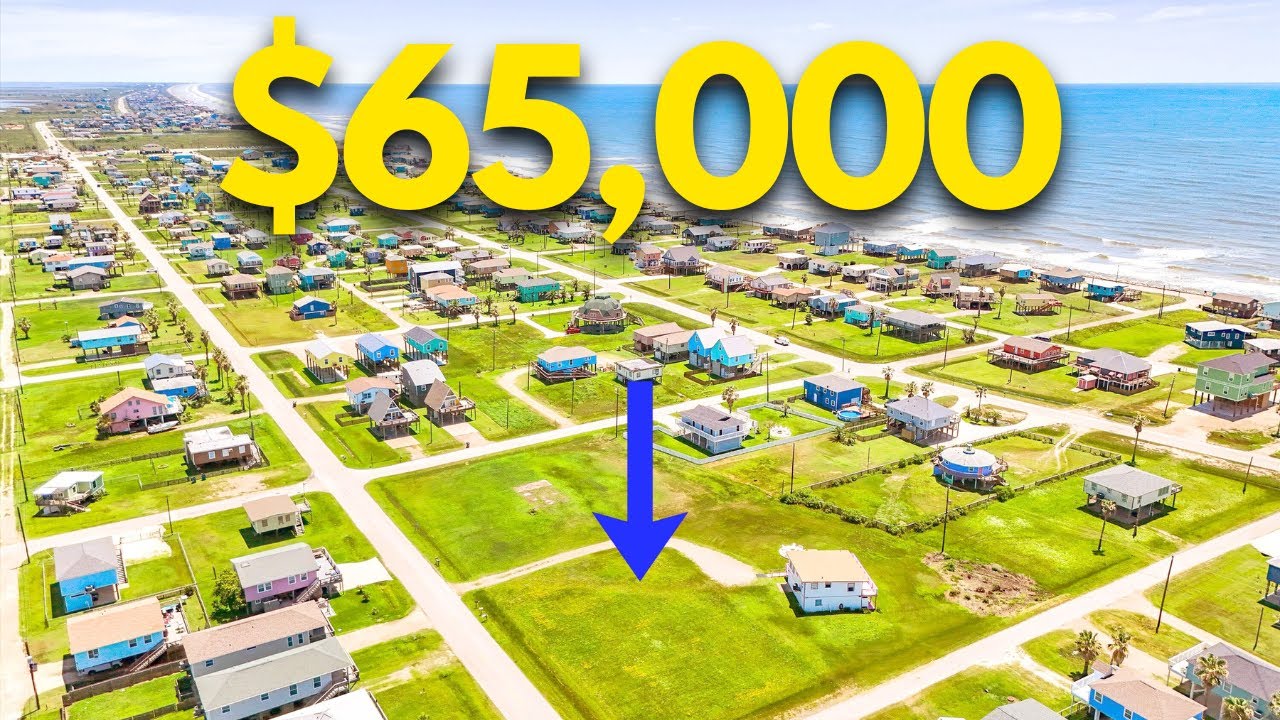Score 4 Beachside Lots On Pedestrian Beach In Surfside Beach Tx! - YouTube