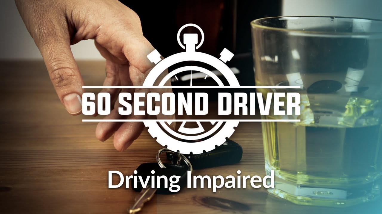 Impaired Driving (Winter Edition)- 60 Second Driver - YouTube