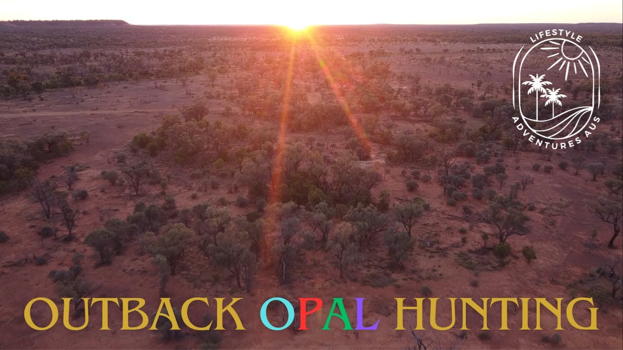Outback Opal Hunting Trailer - YouTube