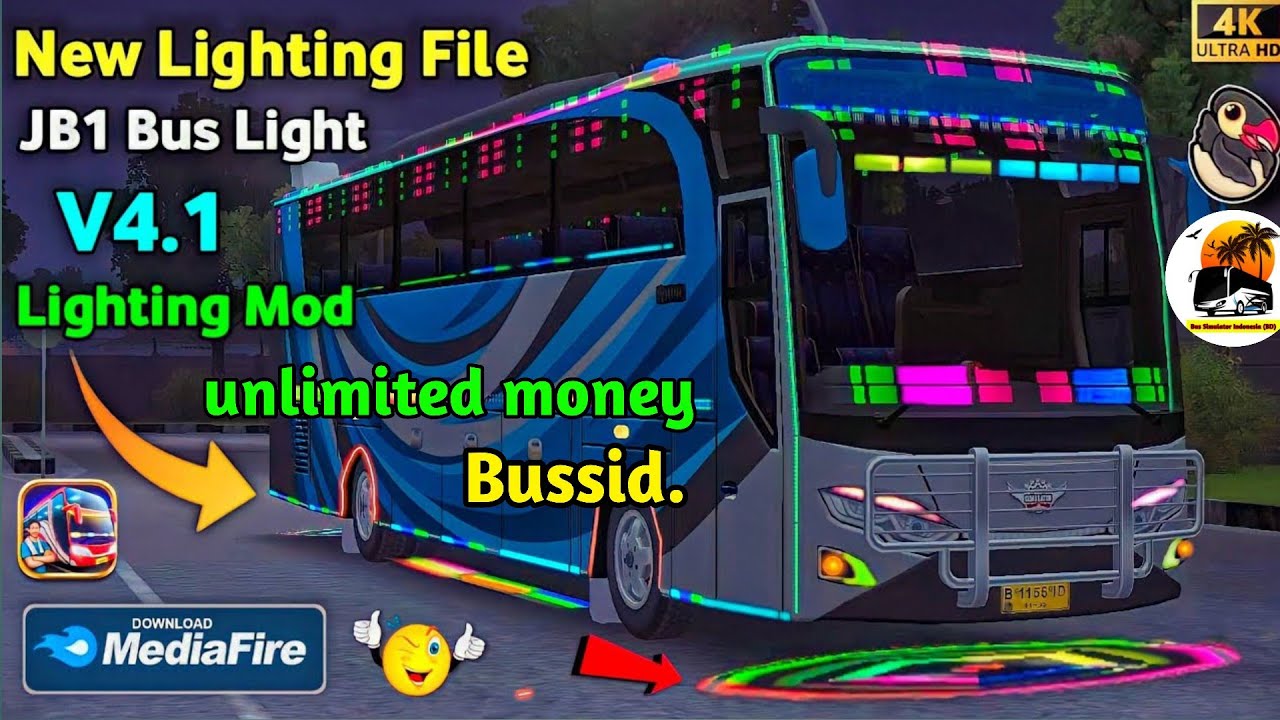 Bus simulator indonesia unlimited money \ Bus simulator indonesia night ...