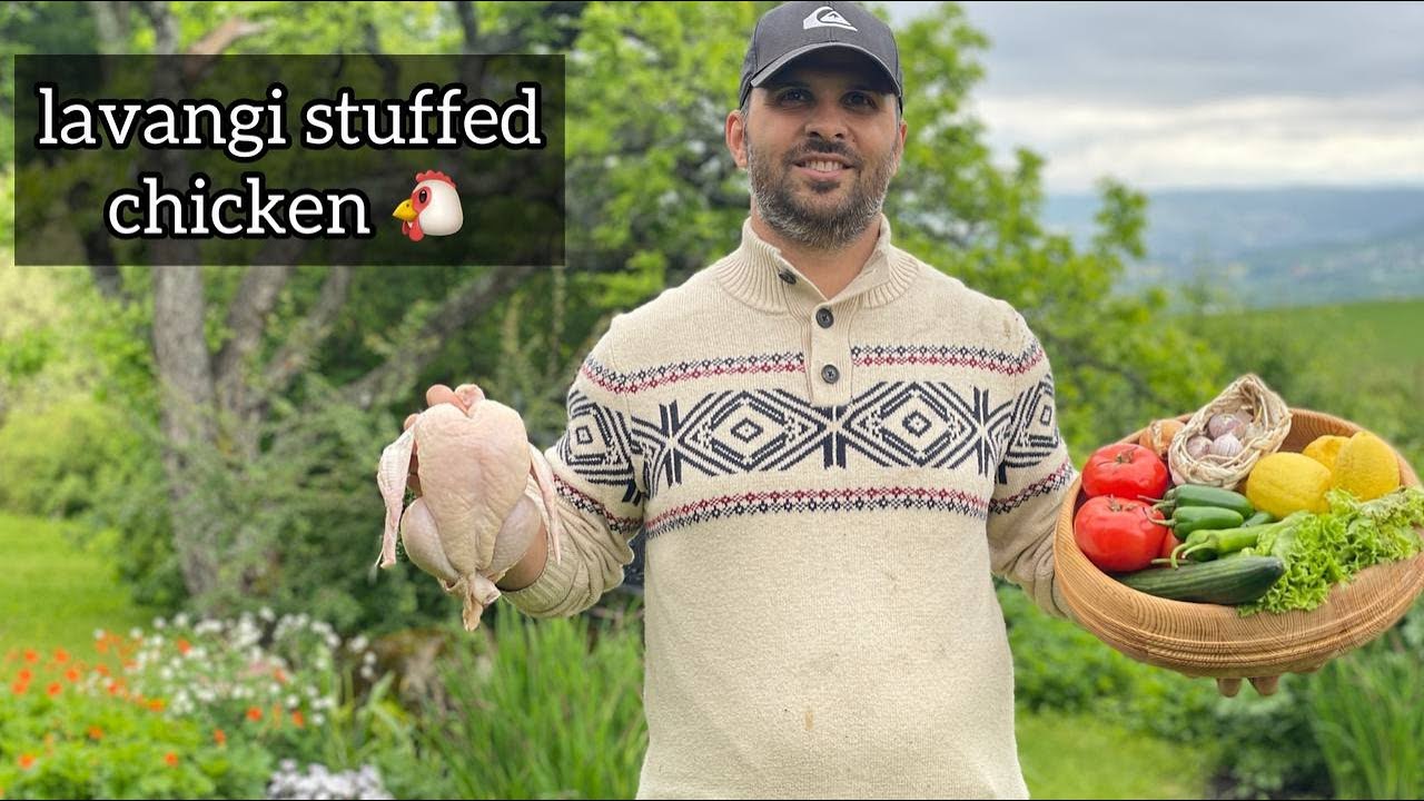 Lavangi Stuffed Chicken is a delicious and popular Azeri dish 🐓Rural ...
