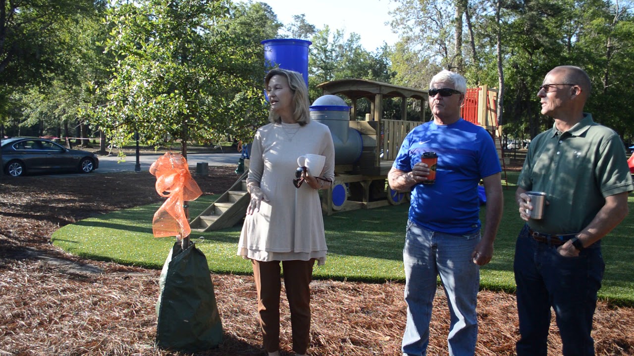 Mayor Lisa Sulka speaks at Arbor Day Celebration @ Oscar Frazier ...
