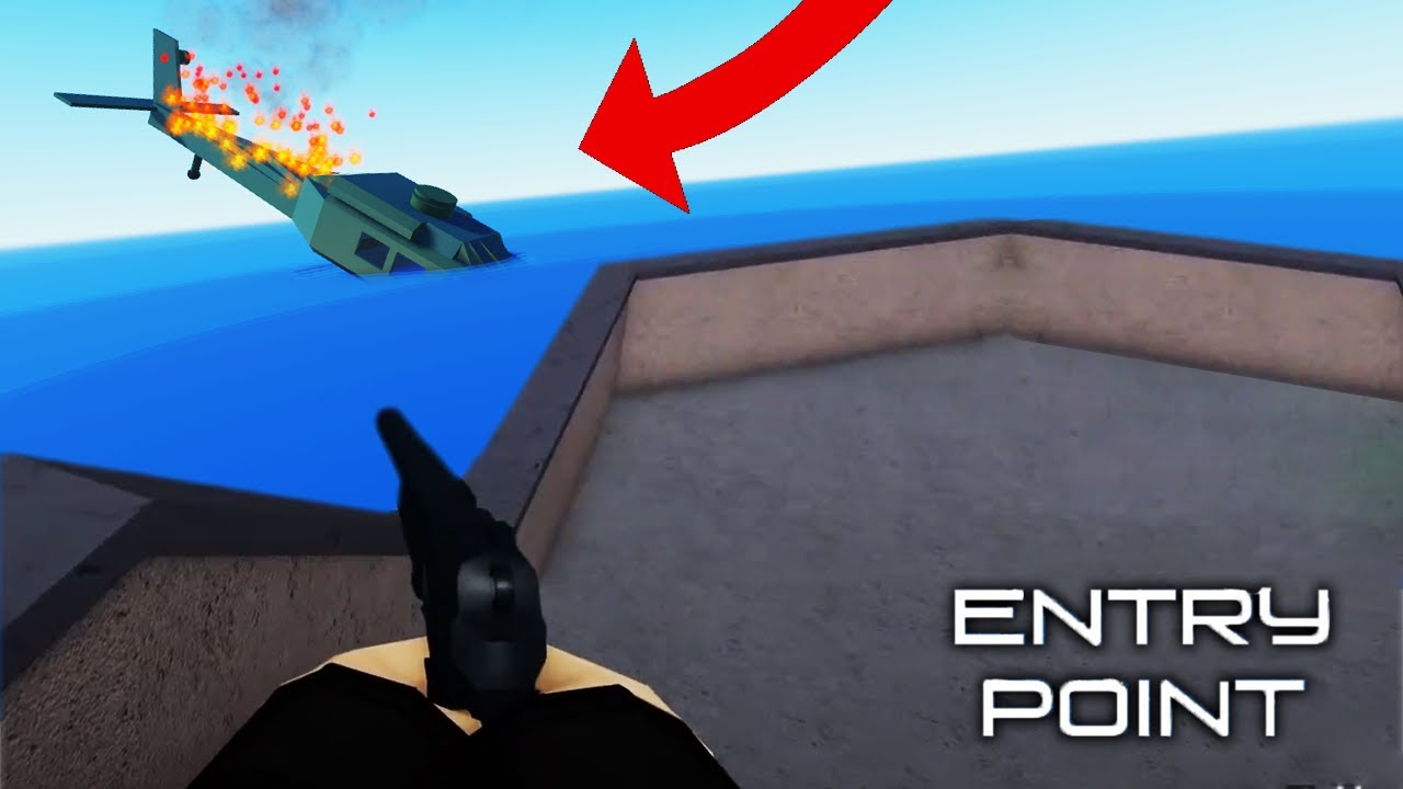 We Blew Up a Helicopter... | Roblox Entry Point Live Gameplay - YouTube