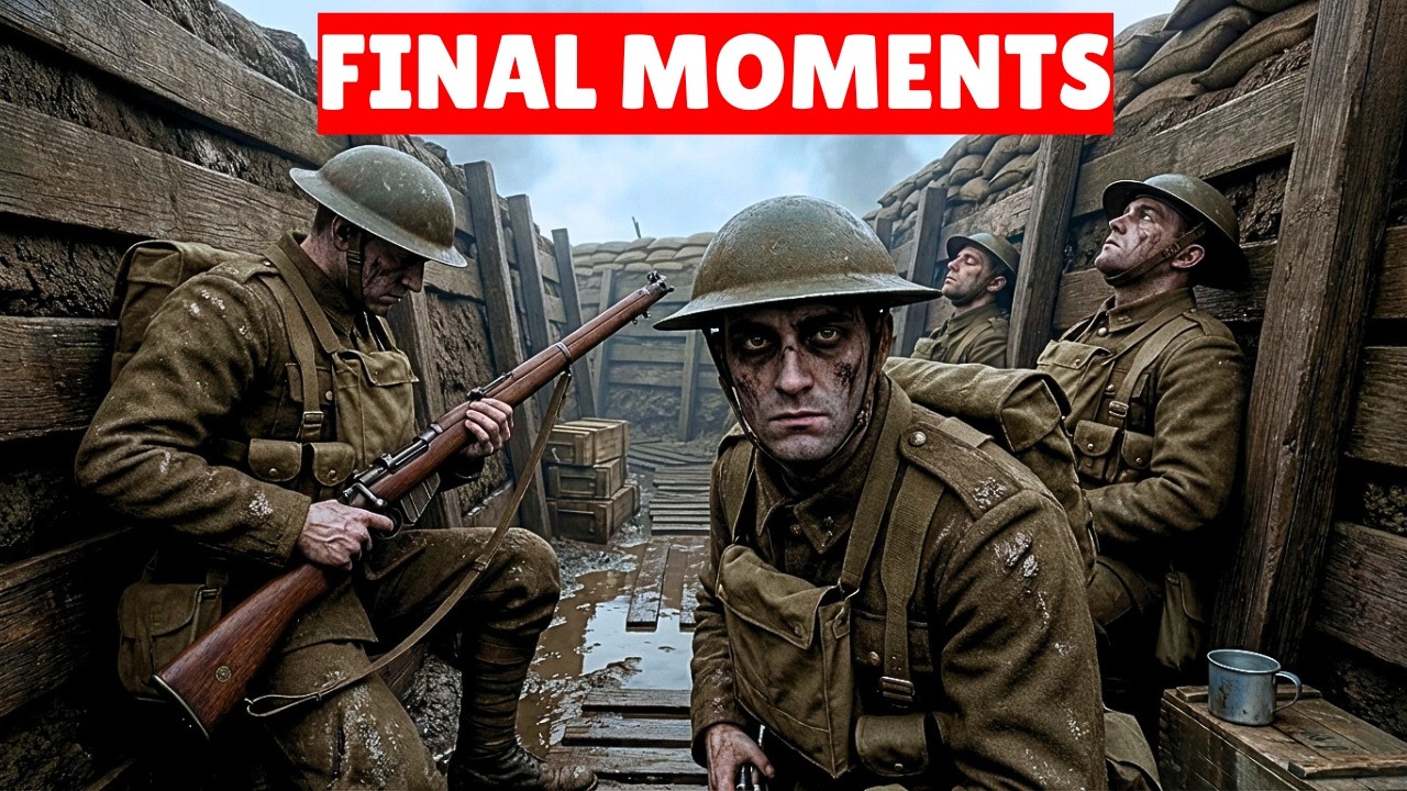 WW1 Trench Frontline Perspective Final Moments Reconstruction | First ...