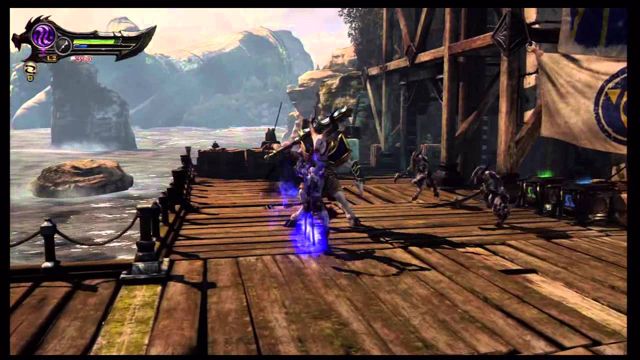 God of War: Ascension - Chap 18 Delos Landing: Satyr General Fight Near ...