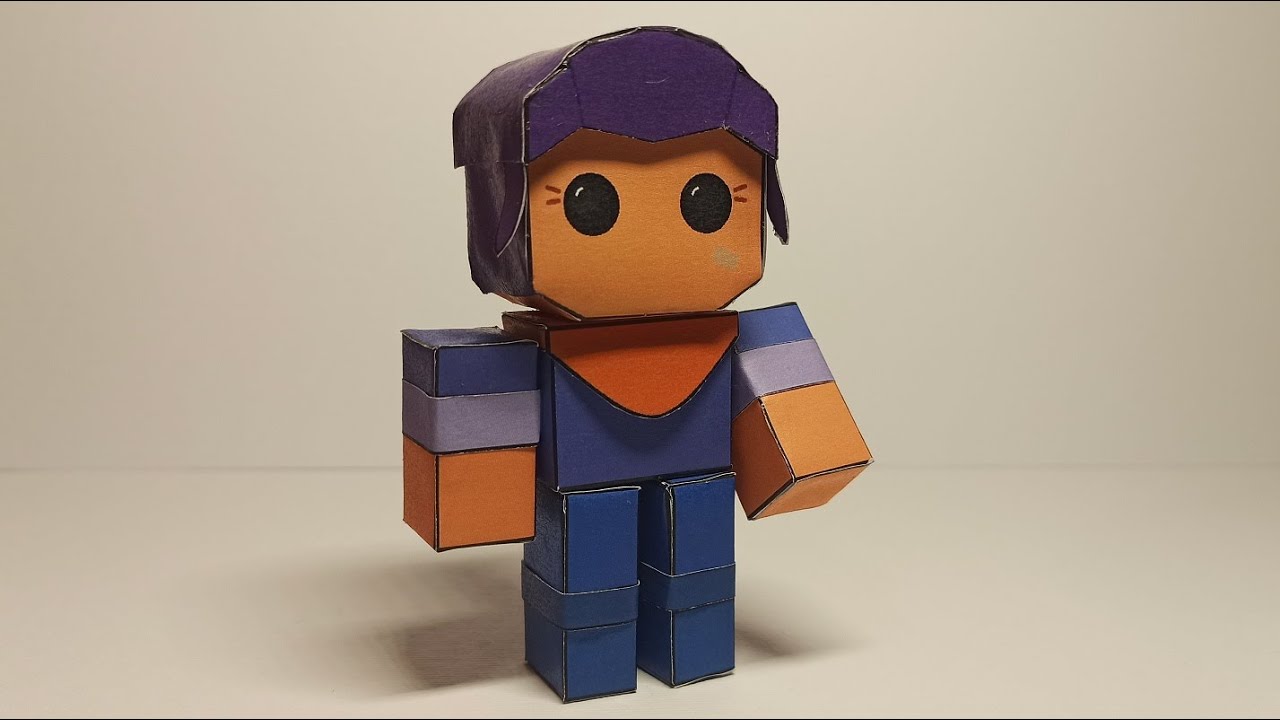 How to make a paper Mini Shelly. Brawl Stars x Clash Mini - YouTube
