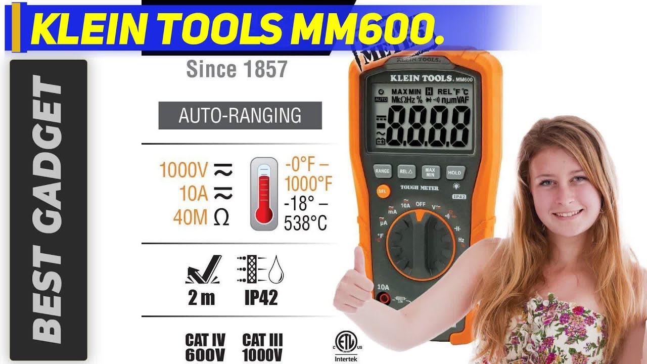 Klein Tools MM600 - Best Multimeters Review - YouTube