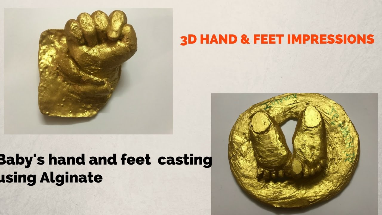 Diy Baby Hand And Foot Impressions at Ebony Butters blog