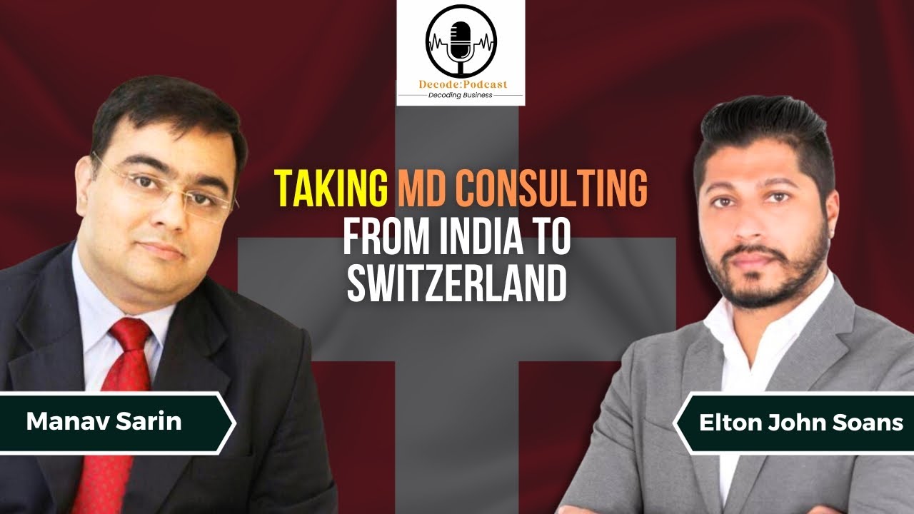 From India to Switzerland, Growing MD CONSULTING one step at a time ...