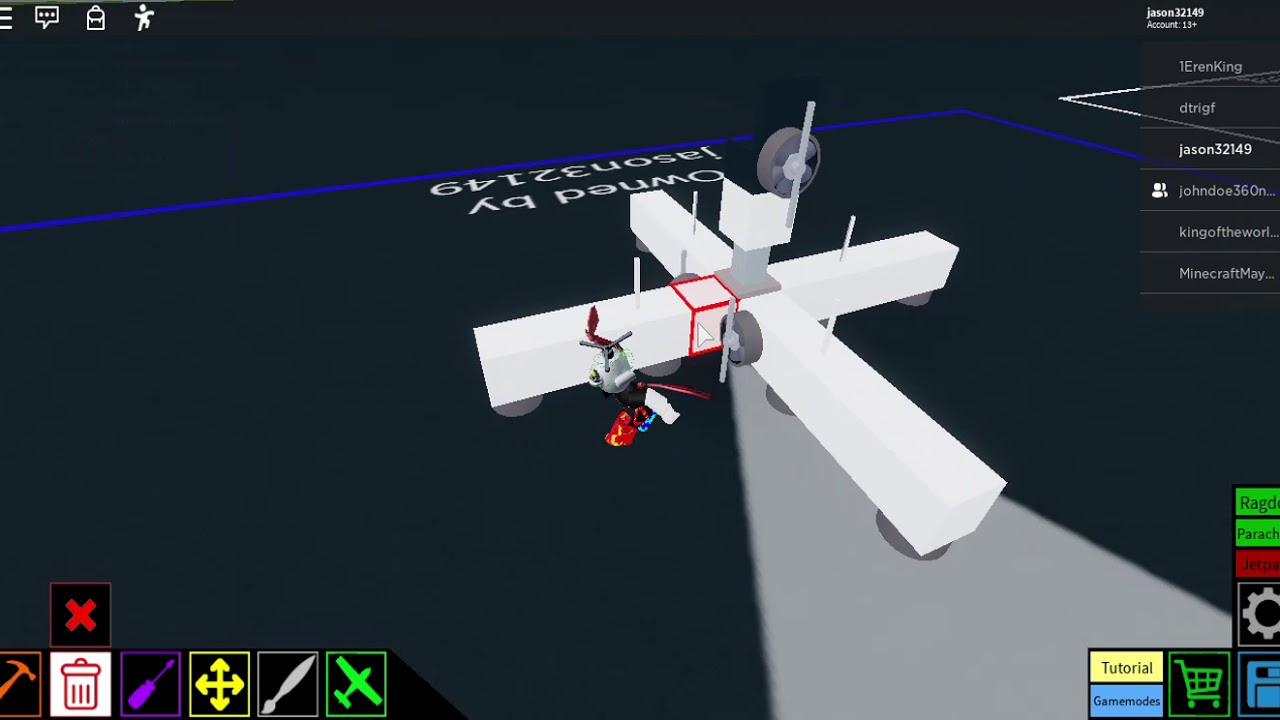 plane crazy UFO tutorial system - YouTube