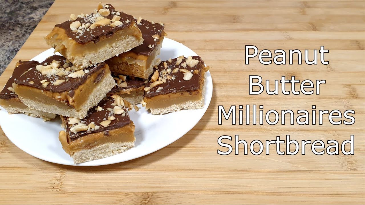 How to make Peanut Butter Millionaires Shortbread - YouTube