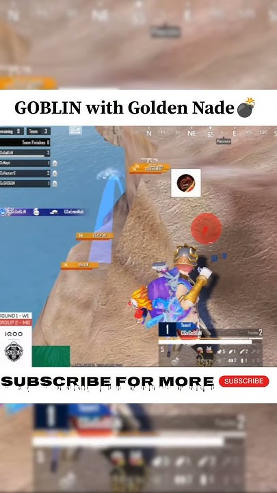 Goblin back to back 1v4 with Grande 💣 in BMPS #shorts #goblin - YouTube