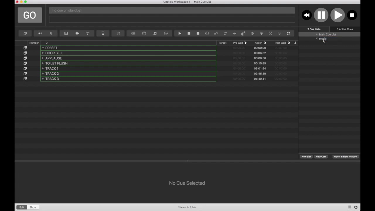 GpiO Box Qlab setup - YouTube