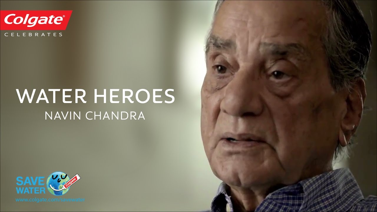 Colgate celebrates Water Heroes: Navin Chandra - YouTube