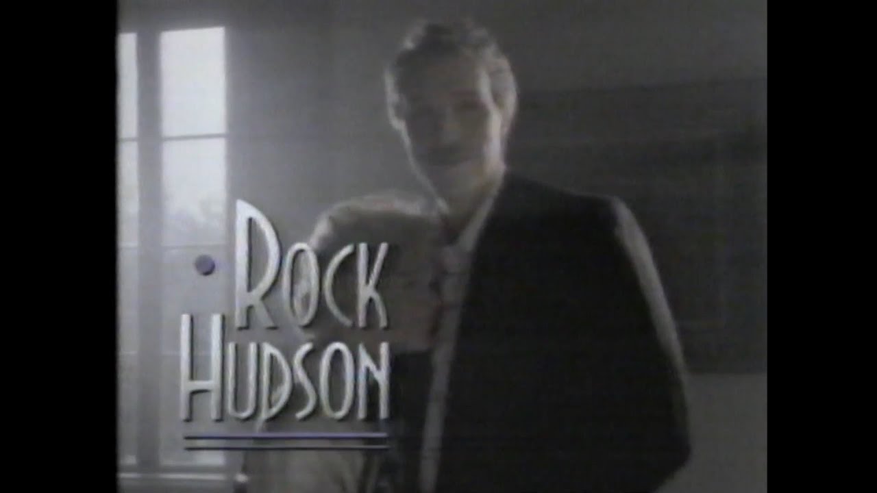 "Rock Hudson" ad (1990) - YouTube