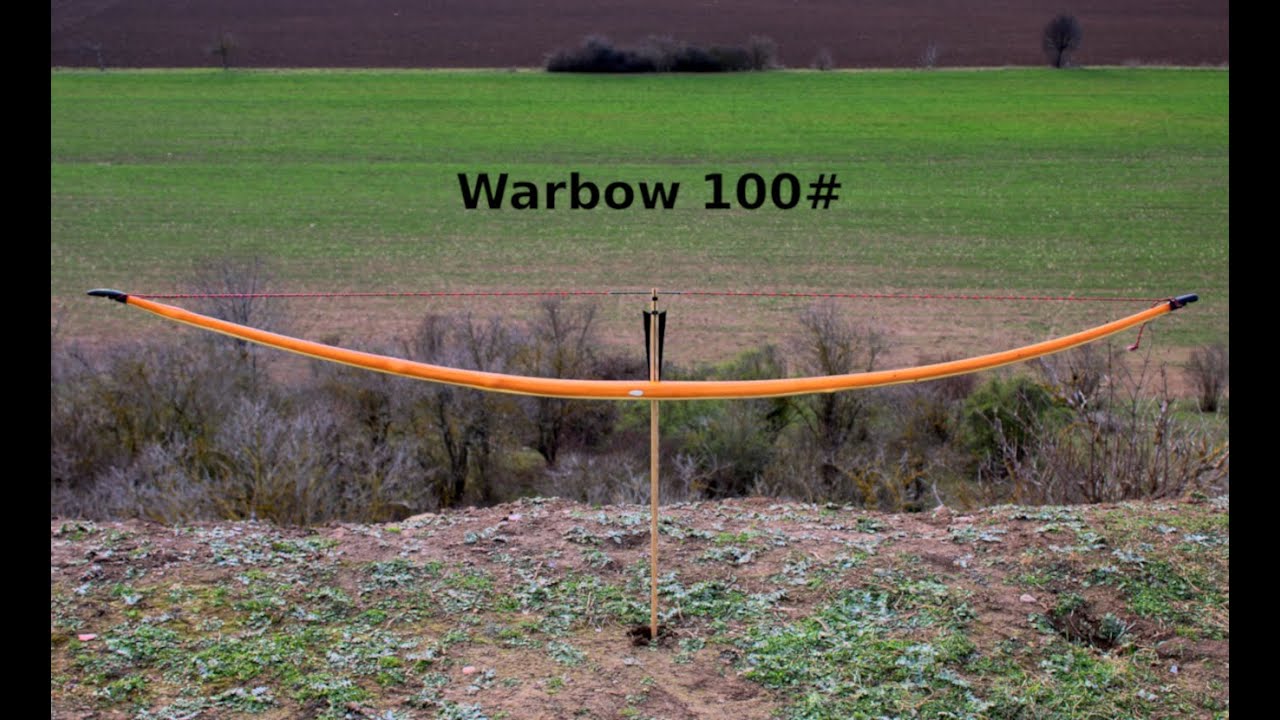 English Warbow Yew 100 # Start to Finish - YouTube