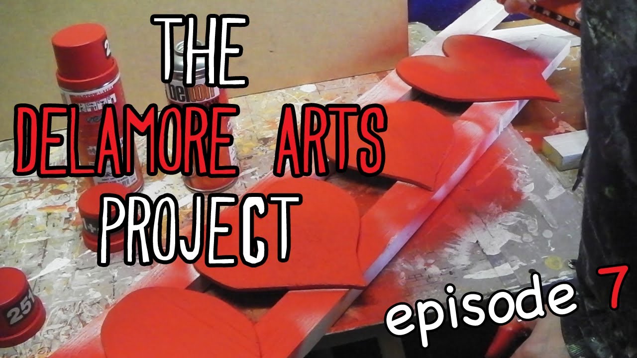 THE DELAMORE ARTS PROJECT - Ep 07 'Love' - Art Installation - YouTube
