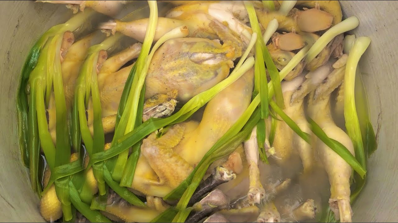 How to Cook and Prepare Whole Native Chicken |Tinolang Manok | Pinoy ...