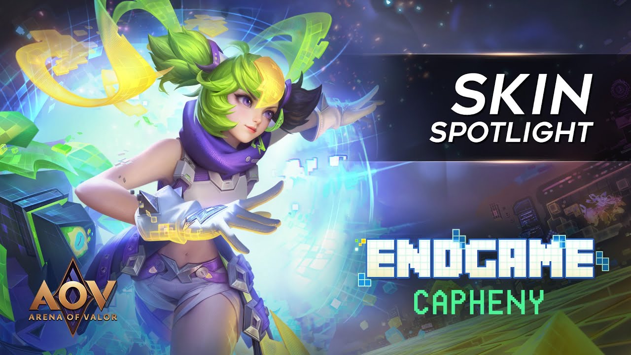 Capheny Endgame Skin Spotlight - Garena AOV (Arena of Valor) - YouTube