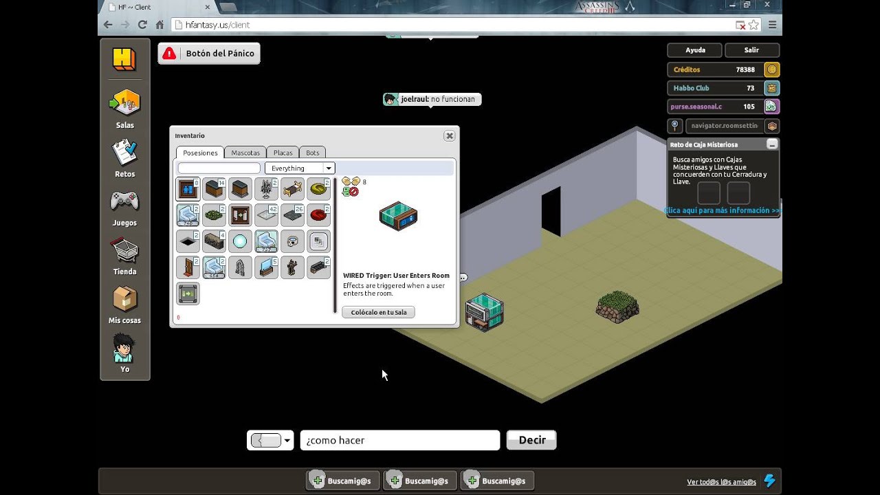 tutorial de Wired [Habbo][Holo]-Hfantasy - YouTube