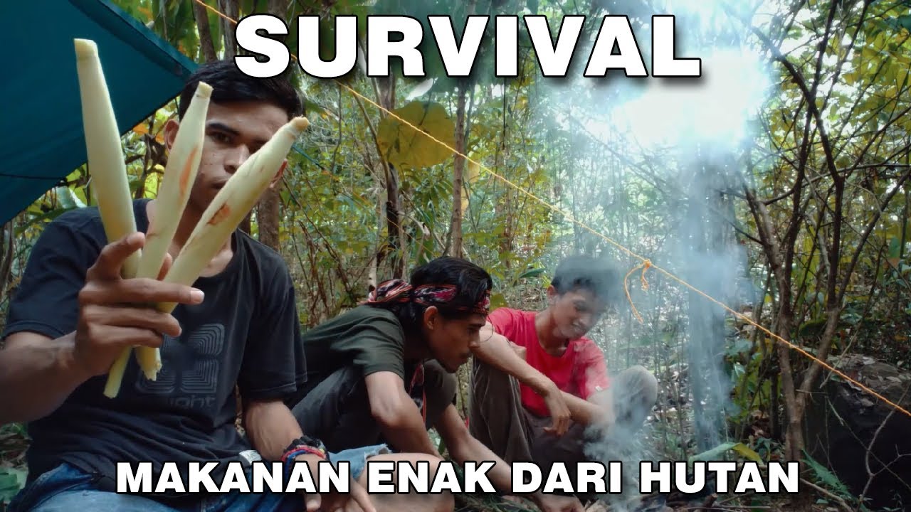 Survival Skills - Makanan Enak Dari Hutan dan Cara Bertahan Hidup - YouTube