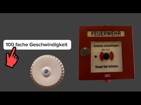 Wie Klingt der Feueralarm Ton in 100 facher Geschwindigkeit ? - YouTube