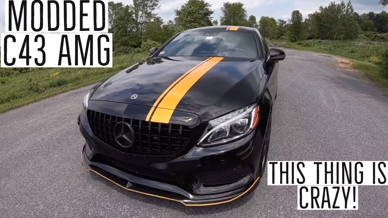 Driving Crazy Modded C43 AMG!! POV (INSANE CRACKLES) - YouTube