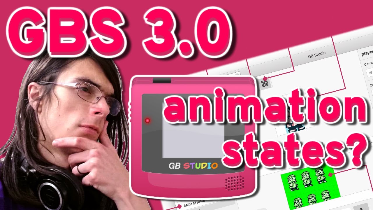 How to use GB Studio 3.0's Animation States in 3 minutes - YouTube