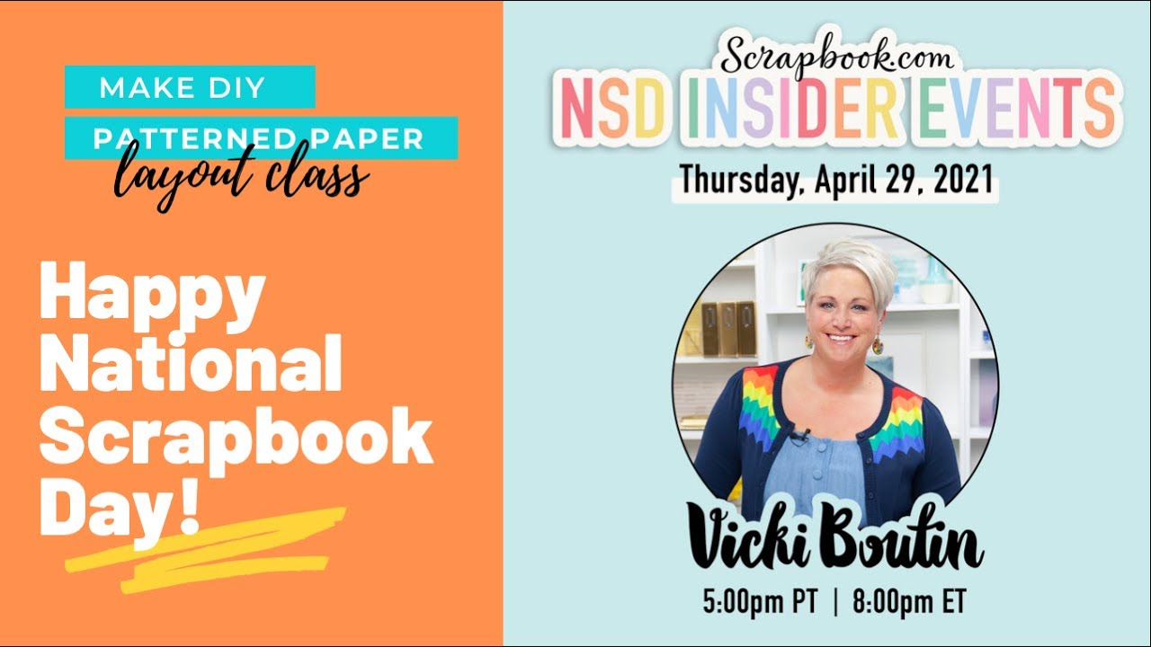 NSD: Make Your Own Patterned Paper with Stencils - YouTube
