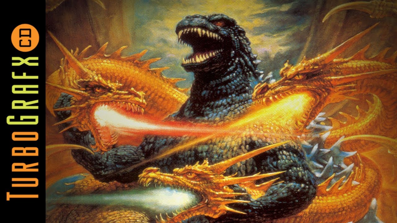 Godzilla (TurboGrafx CD) Playthrough - YouTube