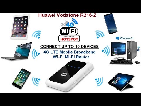 Vodafone R216 LTE 4G Wi-Fi Dongle APN Setup by capetune.com - YouTube