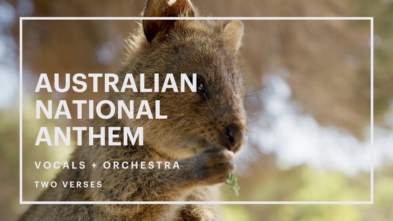 Australian National Anthem - Music and Vocals - YouTube