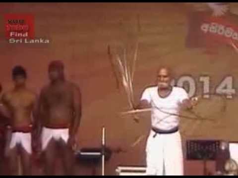 Angampora - traditional fighting art in Sri Lanka - YouTube