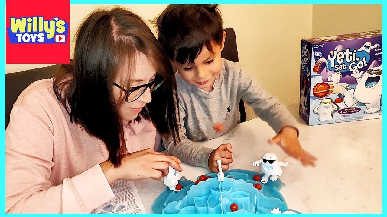 Yeti Set Go! Skill & Action Kids Game - Toy Review - Willy's Toys - YouTube