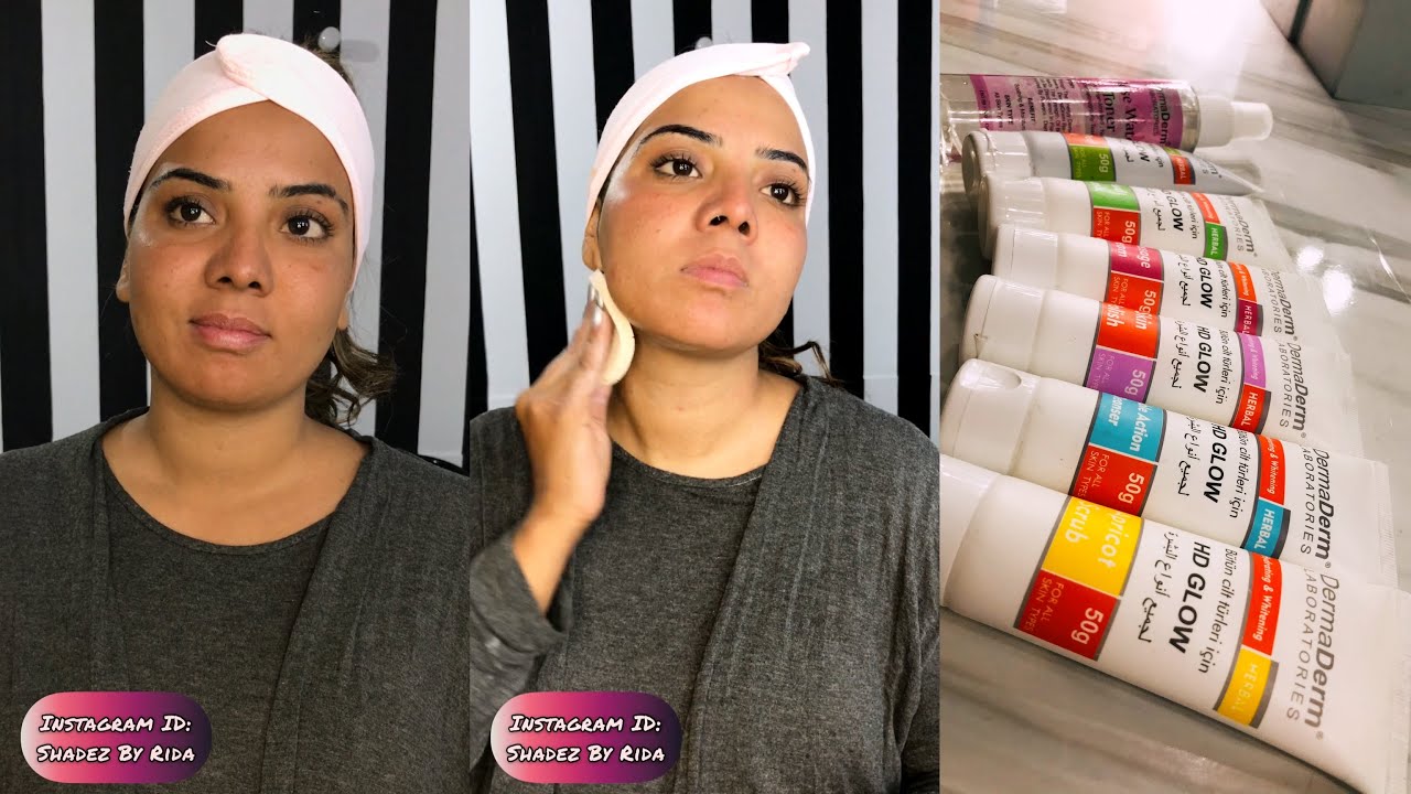 HD Glow Derma Derm Best Whitening Facial - YouTube