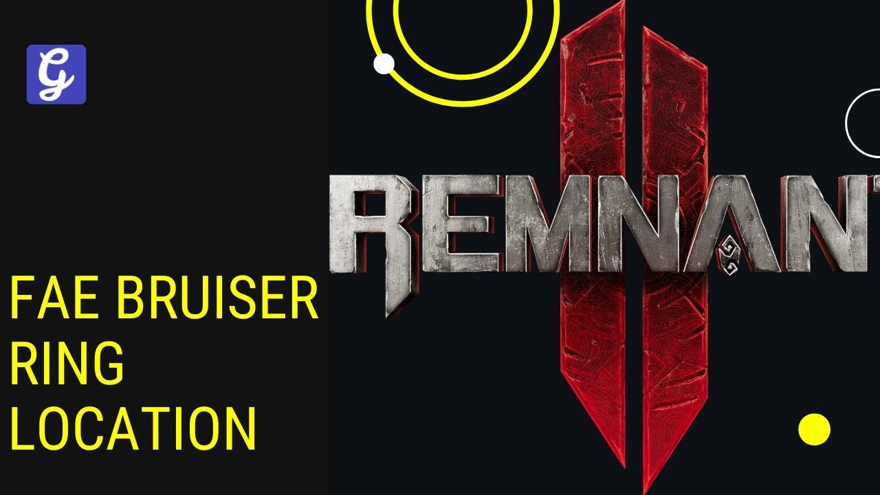 Remnant 2 Fae Bruiser Ring Location - How to Get - YouTube