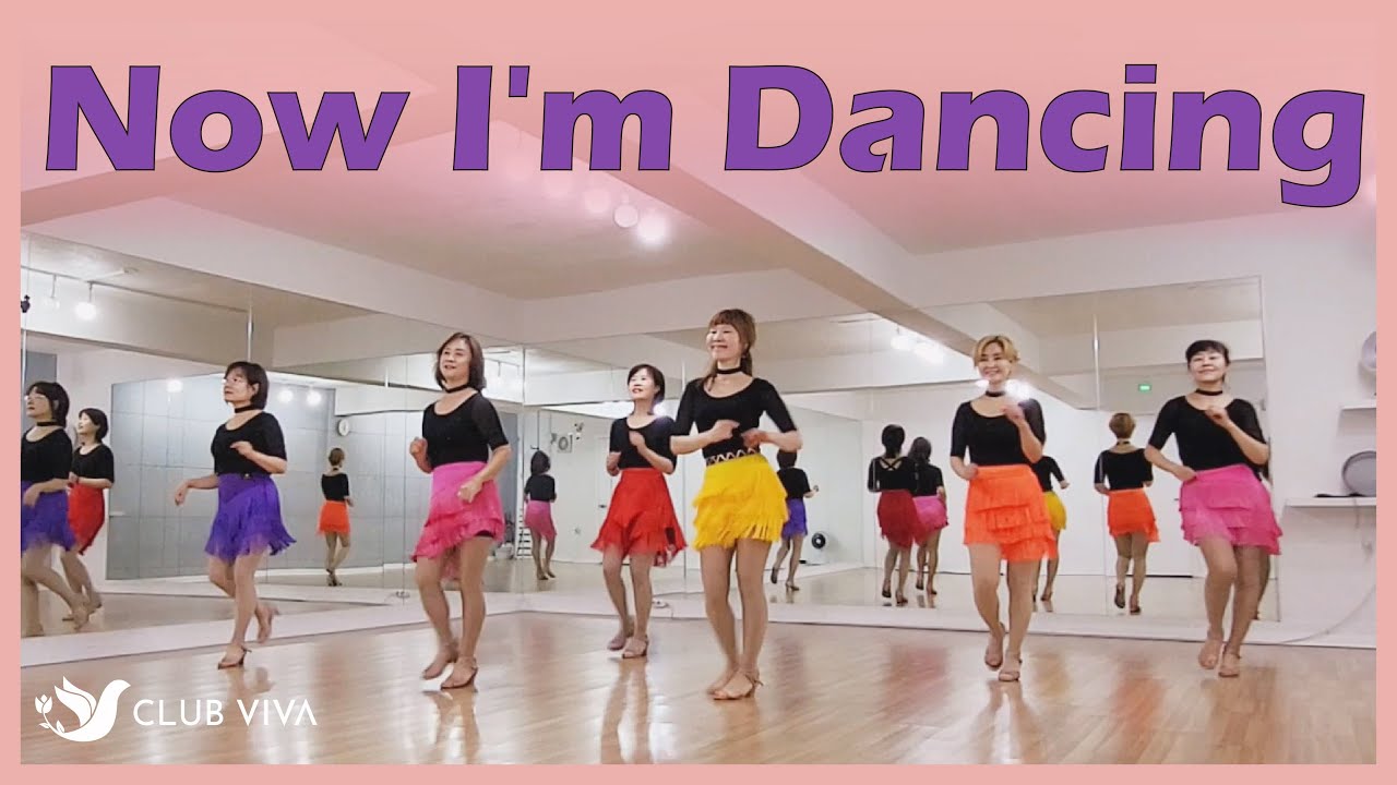 Now I'm Dancing - Line Dance / Beginner - YouTube