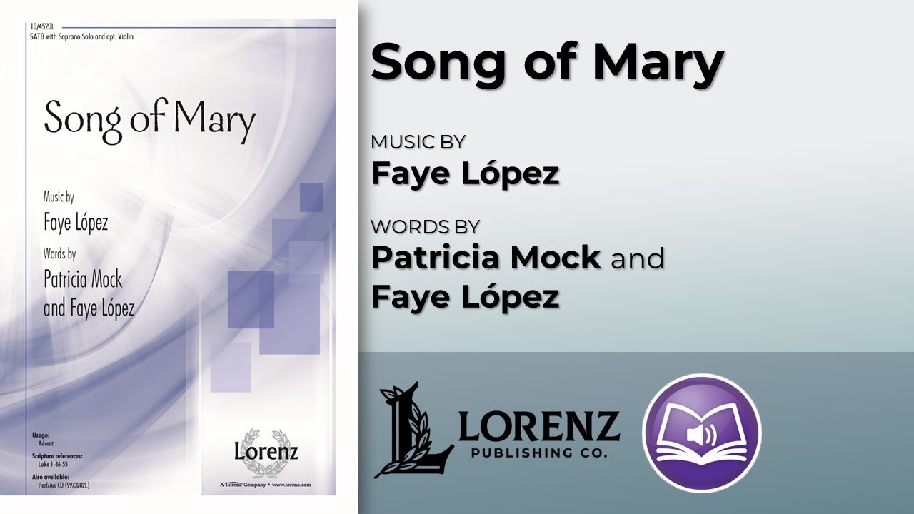 Song of Mary | Faye López and Patricia Mock - YouTube