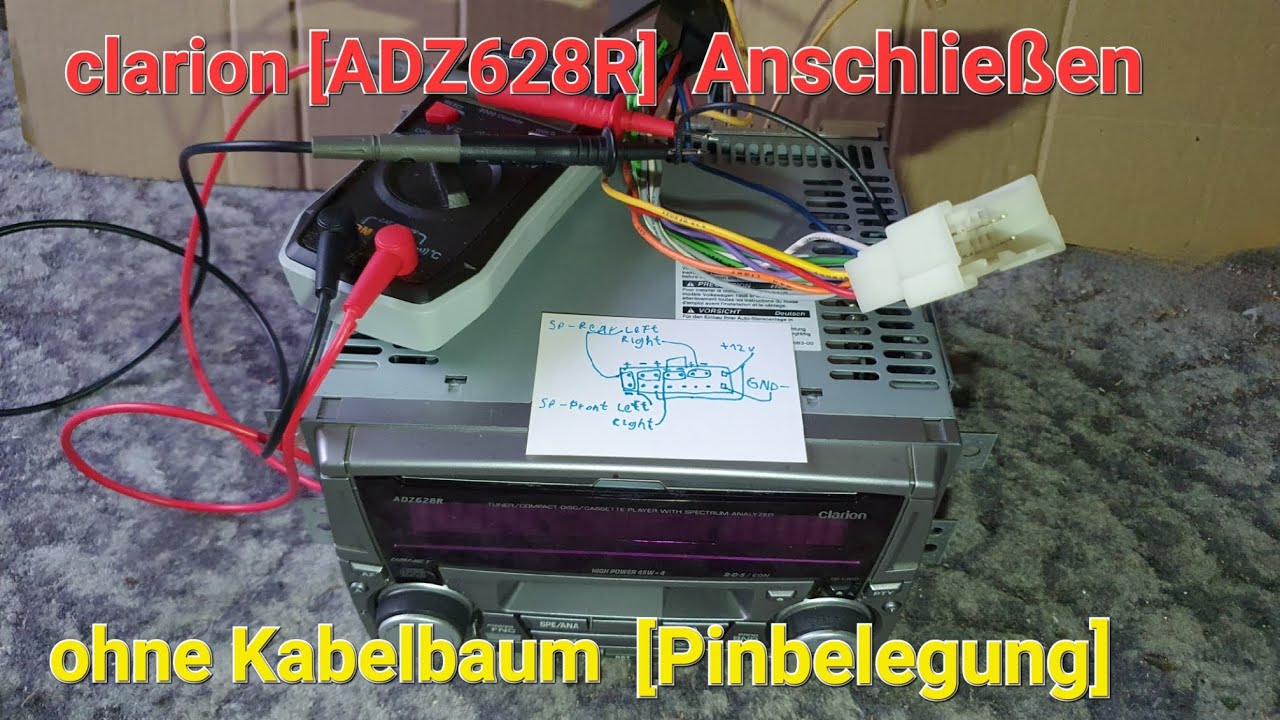 Autoradio Anschliessen Ohne Stecker