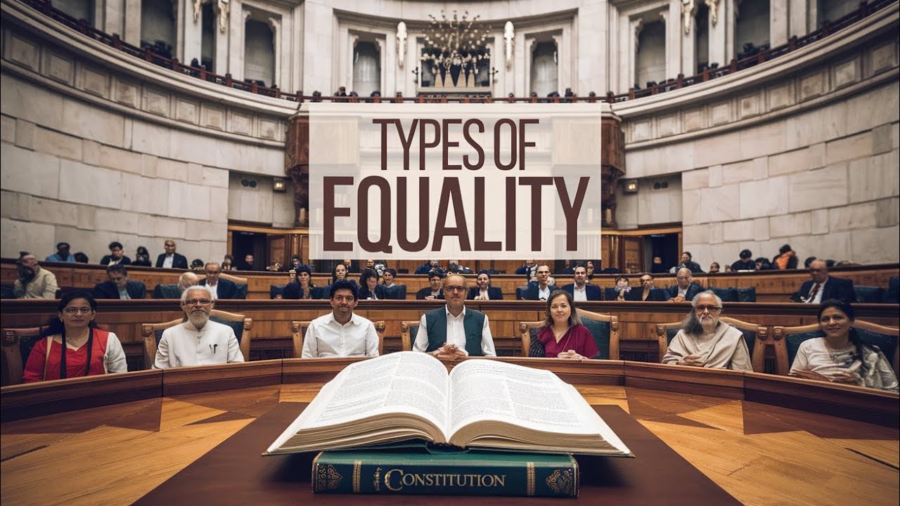 Types of Equality - Political science - Class 11 - Indian Constitution ...