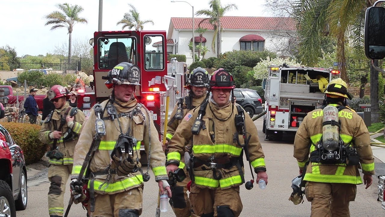 Working Residential Fire (San Marcos) - YouTube