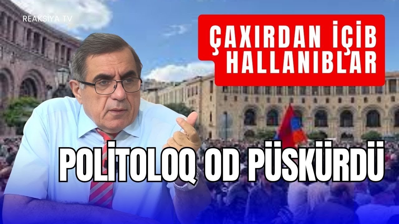 "Bəsdirin, ADAM OLUN!"- Politoloq OD PÜSKÜRDÜ - YouTube