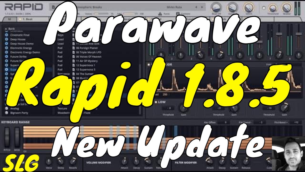 Parawave | Rapid 1.8.5 | CHORUS X - VINTAGIZER - YouTube