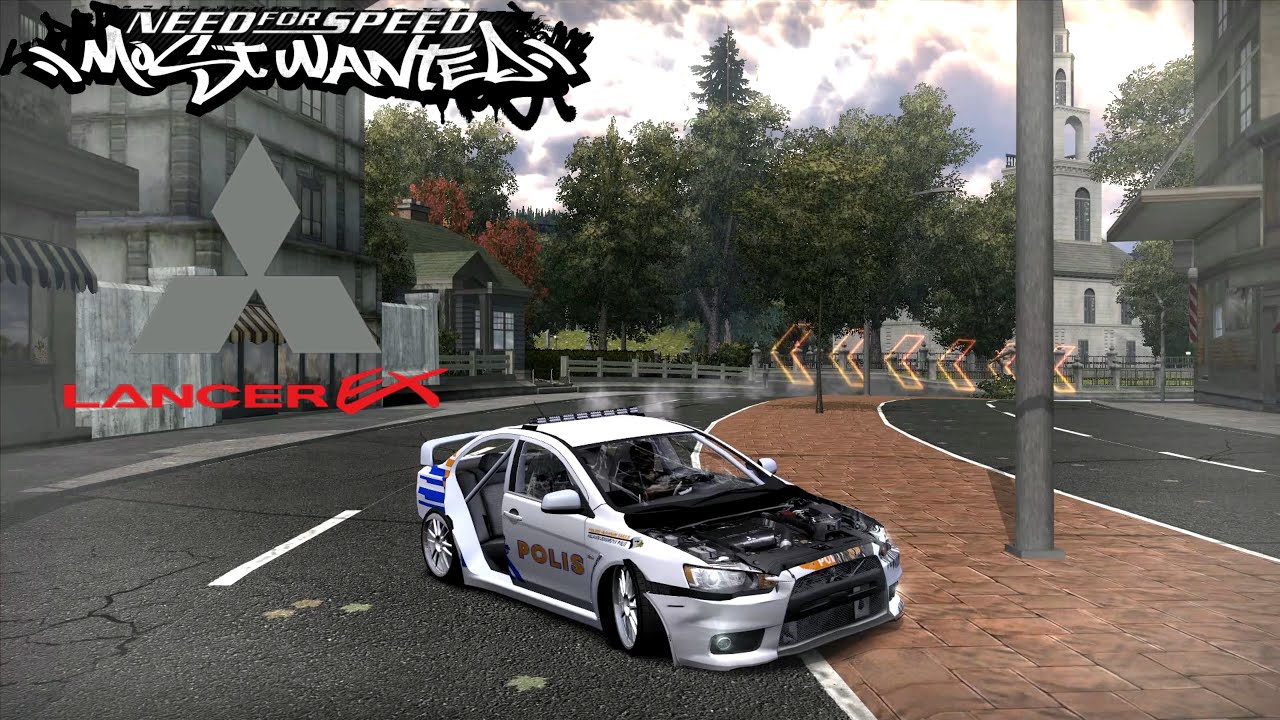 Mitsubishi Lancer EX | NFS Most Wanted 2005 | Level 3 Cop Lancer ...