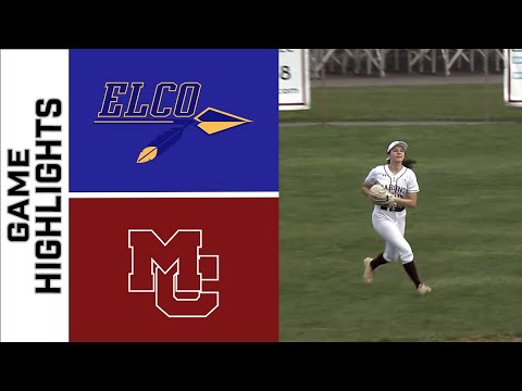 ELCO vs Manheim Central: Softball | Full Game Highlights - YouTube