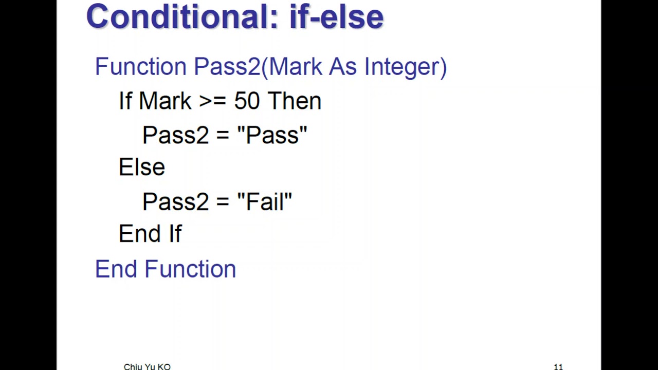 Excel Vba Passfail Youtube 5869
