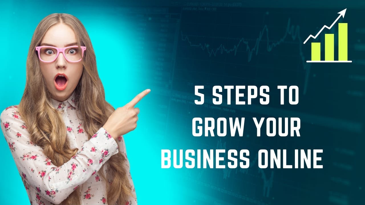 5 steps to grow your business online || Boost your business online || # ...