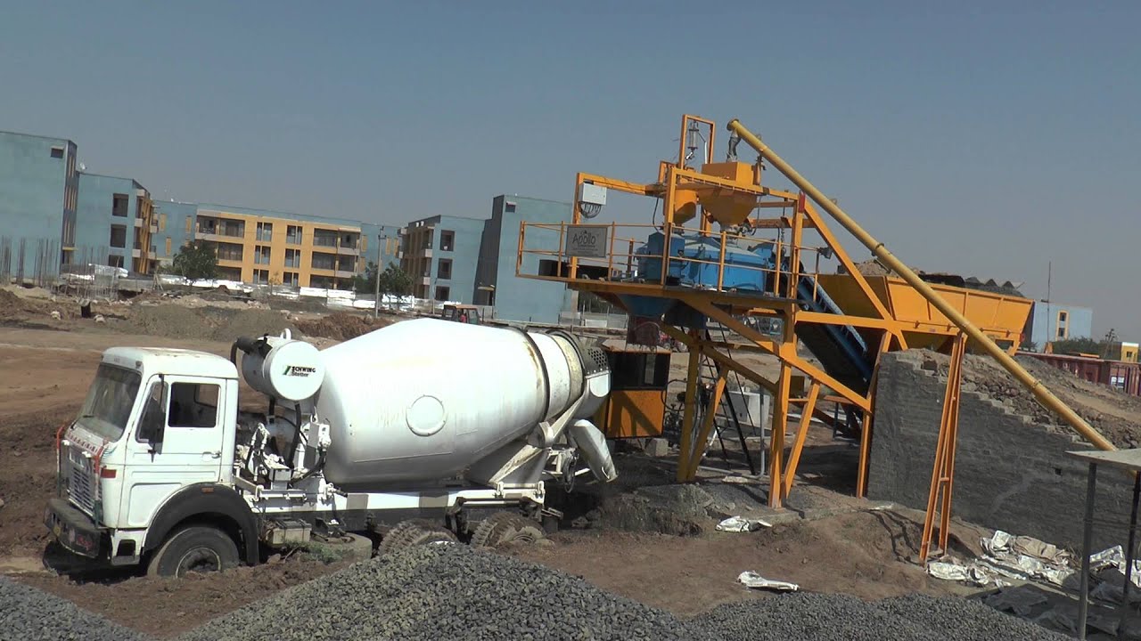 ATP 21/ 31 PNC Compact Concrete Batching Plant - YouTube