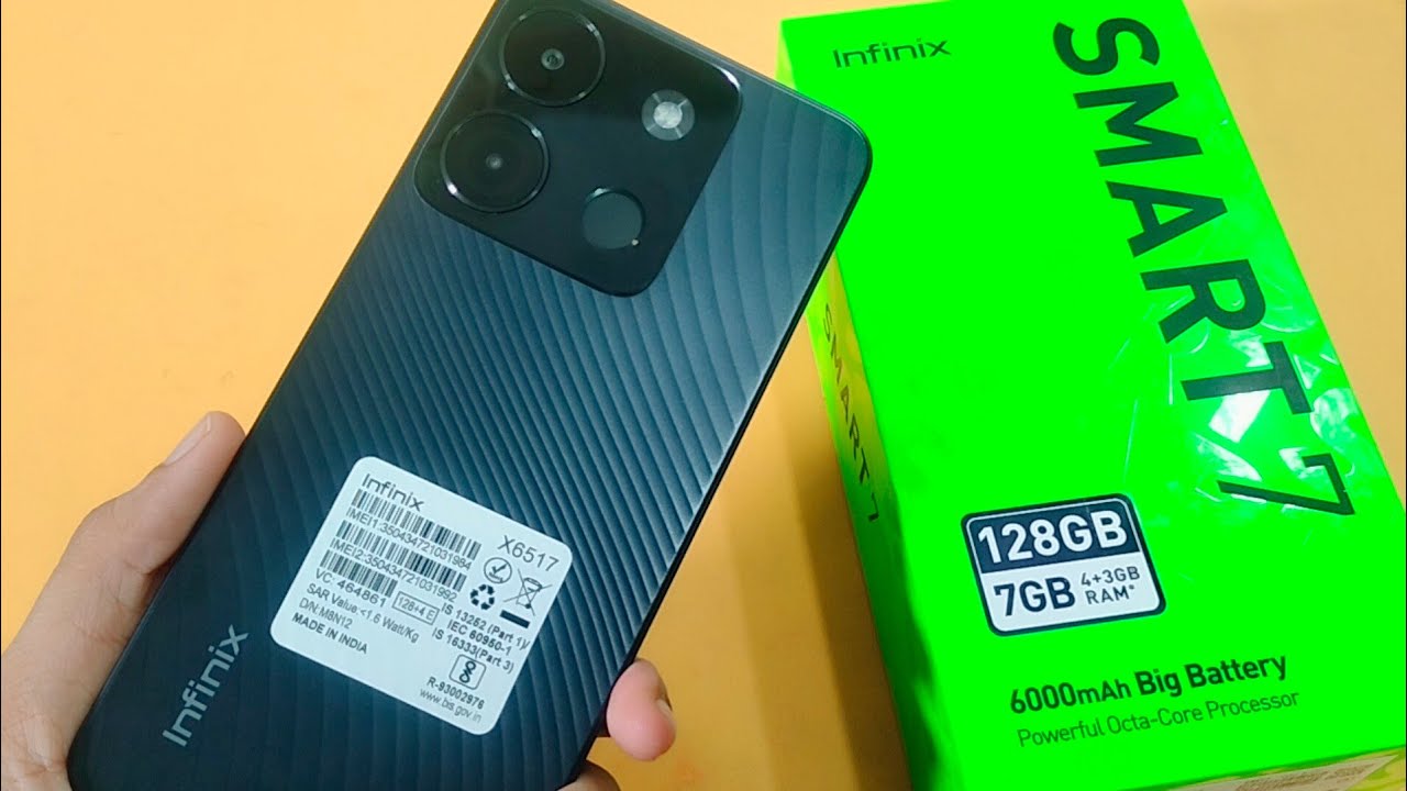 infinix smart 7 unboxing full review | under ₹ 10,999 - YouTube